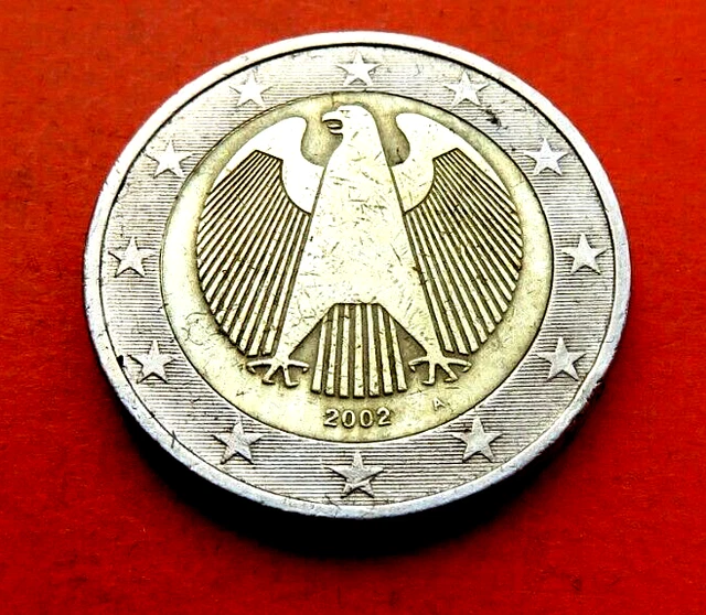 TRÈS BELLE PIÈCE Rare de 2 EURO 2002 A ALLEMAND EUR 39,99 - PicClick FR