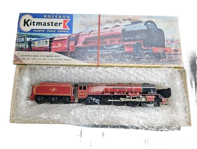 VINTAGE ROSEBUD KITMASTER No.4 DUCHESS OF GLOUCESTER Loco Kit Built Retro 29.99p $57.63 ...