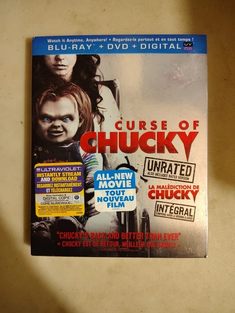 CURSE OF CHUCKY (Blu-ray/DVD, 2013, 2-Disc Set, Canadian) New $16.99 ...