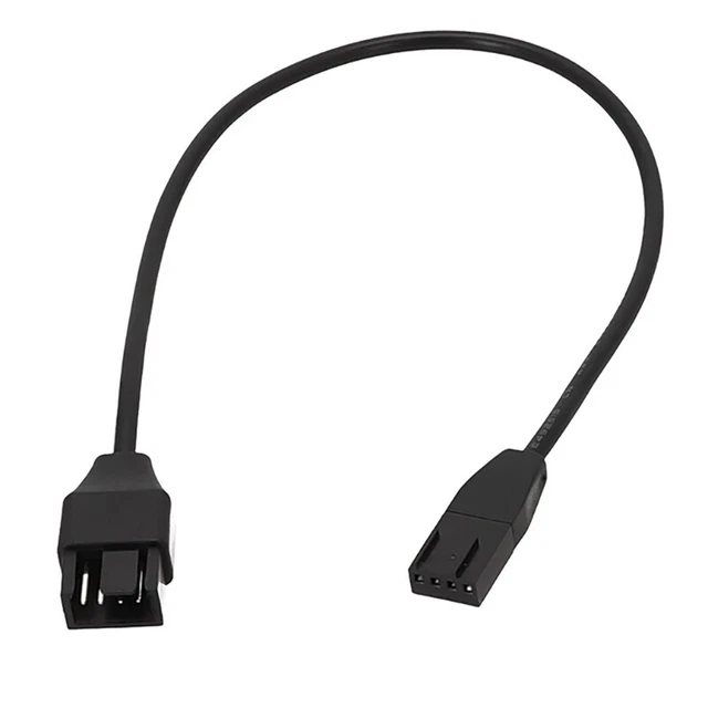 4PIN PWM FAN PWM Temperature Control PC Cooling Extension Cable 30/50 ...