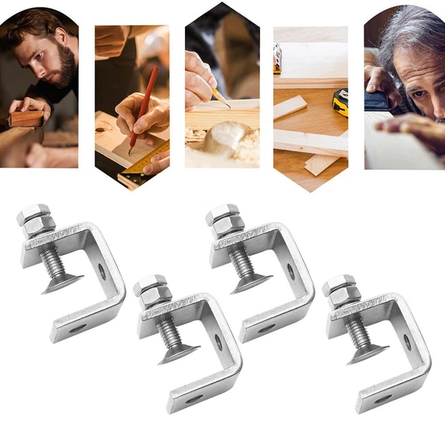 MORSETTO C FORO filettato M8 per esigenze di bloccaggio generali facile ...