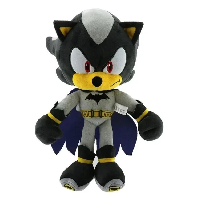SONIC THE HEDGEHOG Batman Shadow Superheroes DC Plushie Stuffed Plush ...