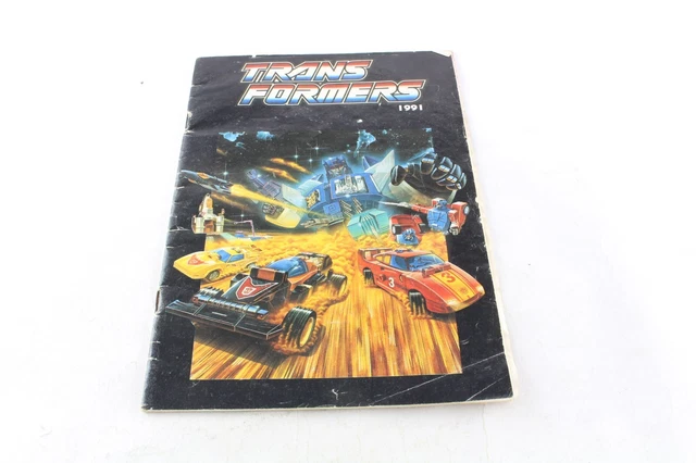 TRANSFORMERS G1 EUROPEAN Catalogue Brochure Leaflet 1991 £19.99 ...
