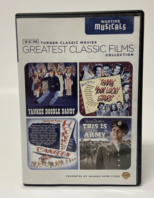TCM GREATEST CLASSIC Films: Wartime Musicals (4-Disc DVD Set, Region 1 ...