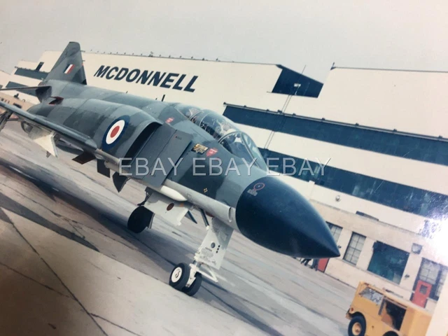 1967 RAF MCDONNELL Factory F4 Phantom II McDonnell Original 2 Photos ...
