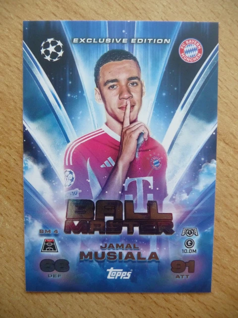 TOPPS CHAMPIONS LEAGUE 2025/26 Ball Master Jamal Musiala #BM4 EUR 2,99 ...