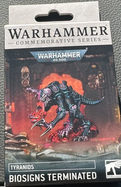 WARHAMMER 40K TYRANIDS Biosigns Terminated Limited Edition Model March ...