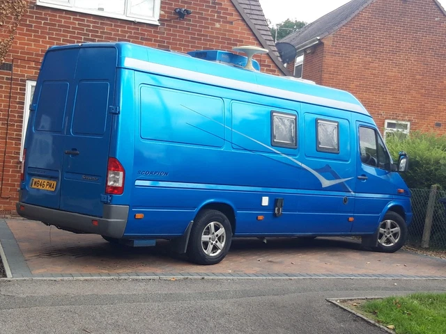 MERCEDES SPRINTER 3 berth camper van £9,495.00 - PicClick UK