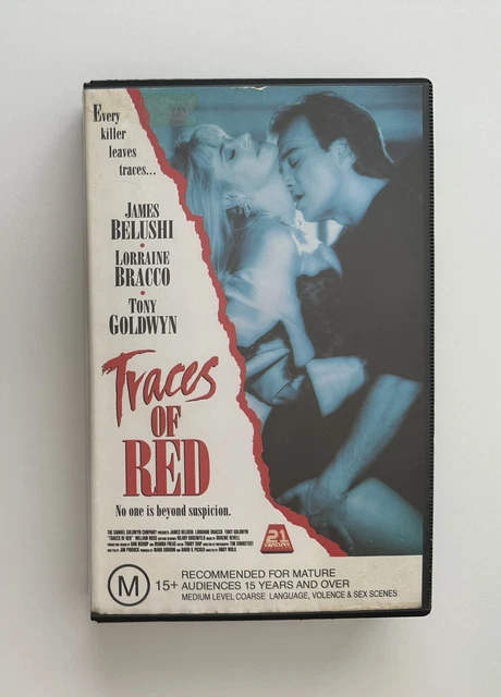 TRACES OF RED [VHS] Big Box Ex-Rental Video Tape Lorraine Bracco ...