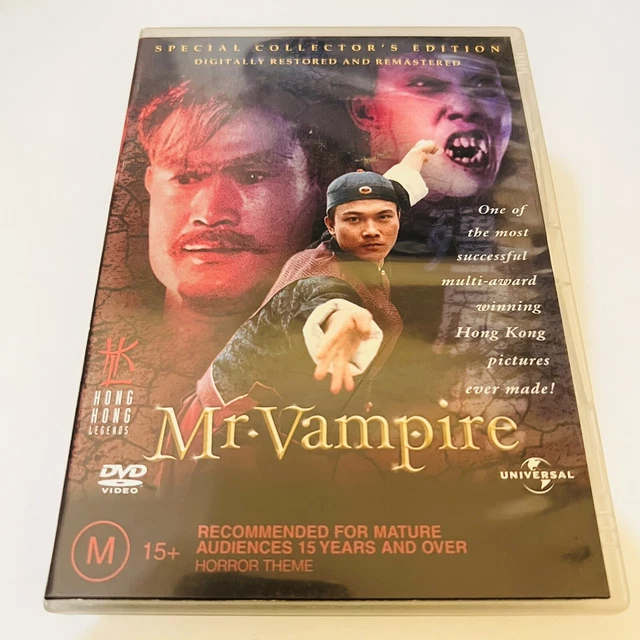 MR VAMPIRE MOVIE Dvd Region 4 Hong Kong Horror Dark Comedy Martial Arts ...