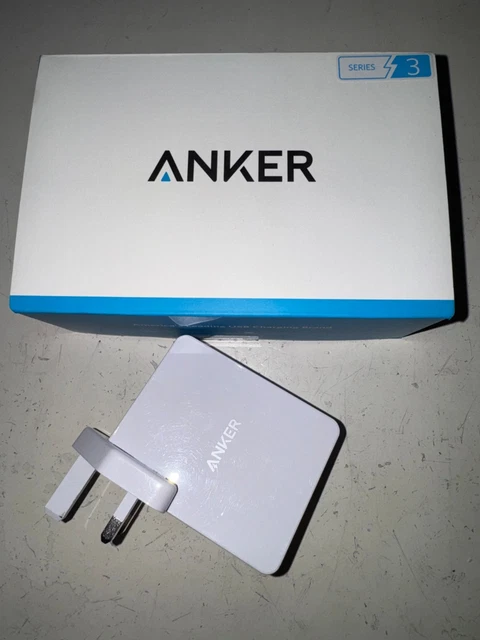 ANKER 27W POWERPORT 4 Lite USB Charger £18.99 - PicClick UK