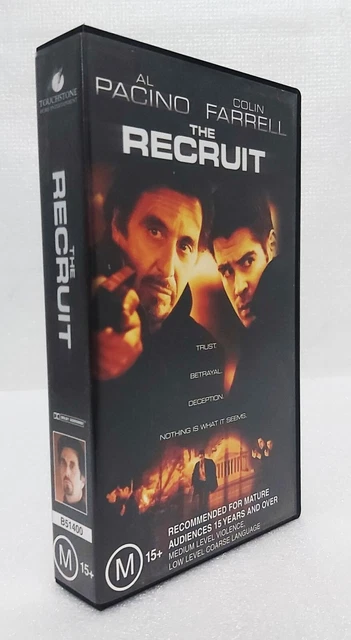 THE RECRUIT AL Pacino Colin Farrell +Bonus Double Cover Vhs Movie Like New $8.03 - PicClick AU