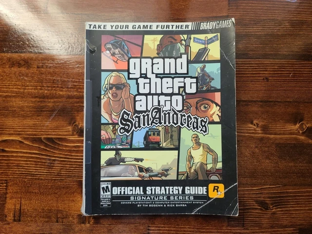 GRAND THEFT AUTO (GTA) San Andreas BradyGames Strategy Guide Book $15. ...