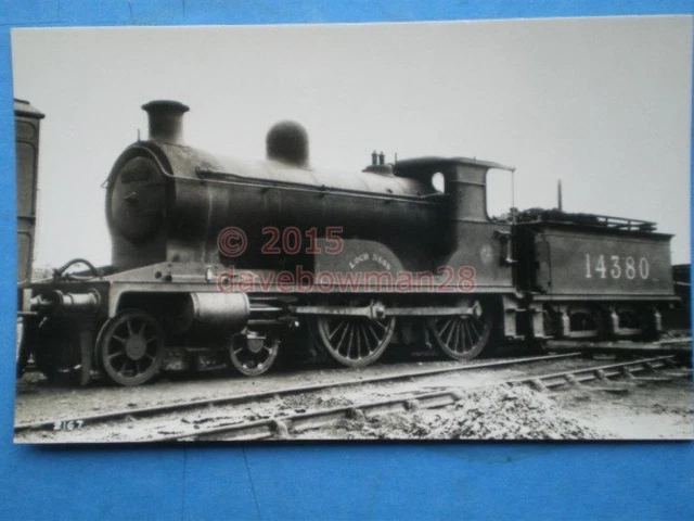 POSTCARD RP LMS Loco Class 4-4-0 Loco No 14380 Loch Ness £1.25 ...