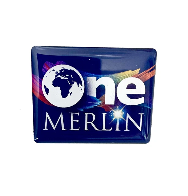 ALTON TOWERS RESORT / Thorpe Park Etc - One Merlin Staff Pin Badge £17. ...