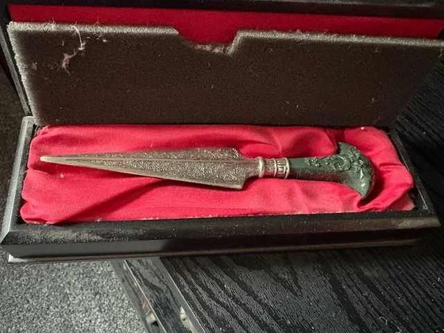 HARRY POTTER NOBLE Collection Bellatrix Lestrange Dagger Replica - Used £35.00 - PicClick UK