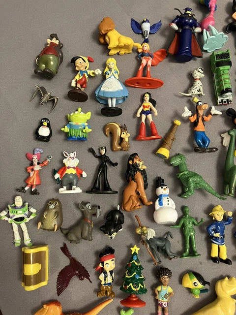 MASSIVE DISNEY TOY Bundle Mini PVC Figures Nearly 150 Characters Rare ...