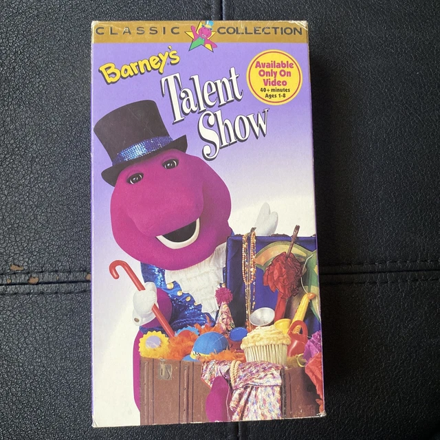 BARNEY TALENT SHOW Classic Collection VHS Video Tape Sing Songs £5.55 ...