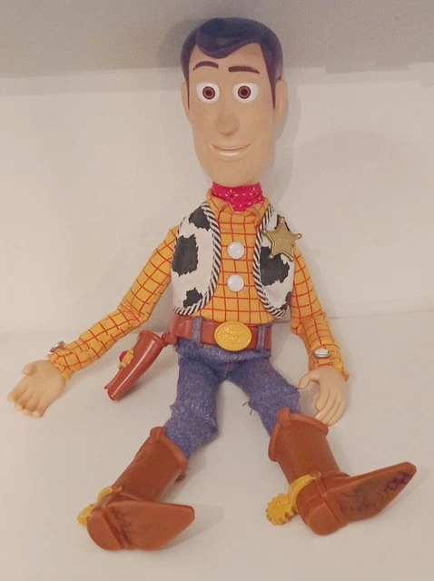 DISNEY PIXAR TOY Story Pull String Doll Woody Talking - 14” High £9.50 ...