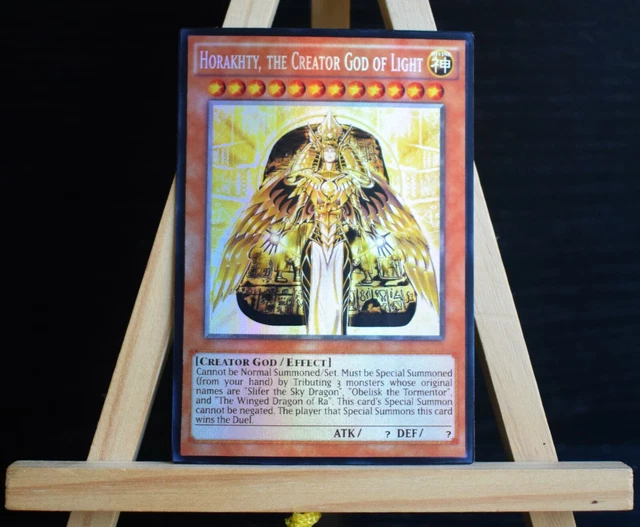 Yugioh The Creator God Of Light Horakhty