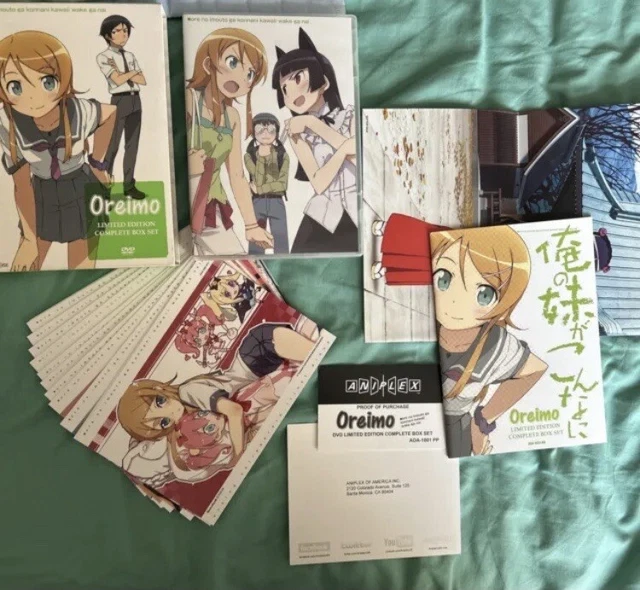 OREIMO ANIME LIMITED Edition DVD Box Set Season 1 Complete Aniplex £49. ...