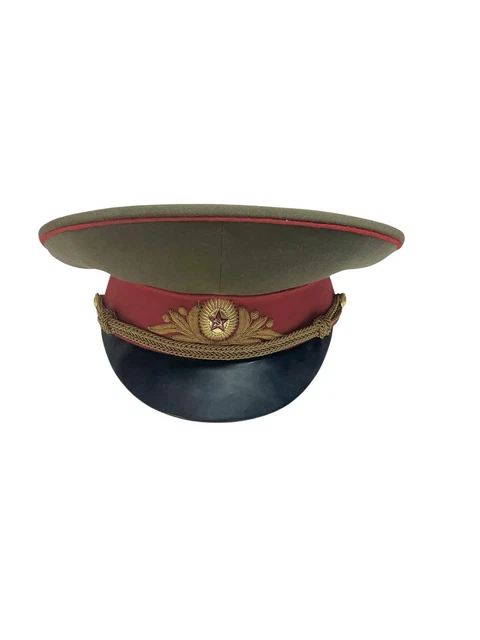 AUTHENTIC USSR EMBROIDERED Hat Infantry General Uniform & General Cap ...