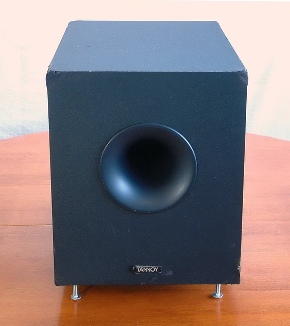 TANNOY SFX 5.1 100W Active Powered Subwoofer Superb Bass Hi-Fi Black £70.00 - PicClick UK