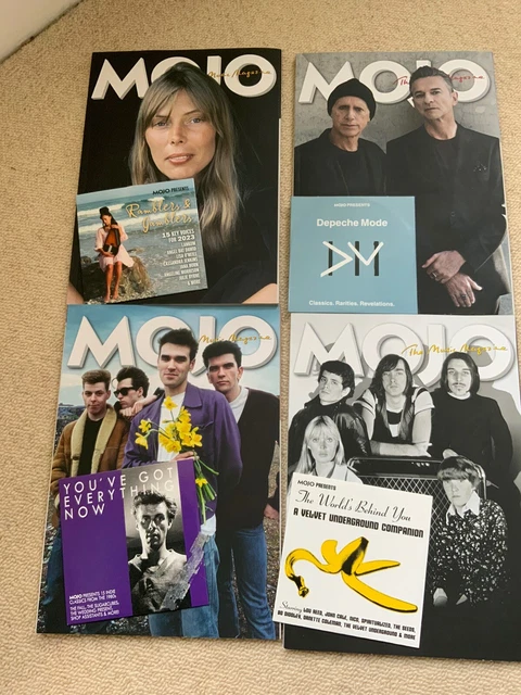 MOJO MUSIC MAGAZINE - 4 Issues. Subscriber Covers. All with CD’S £0.01 ...