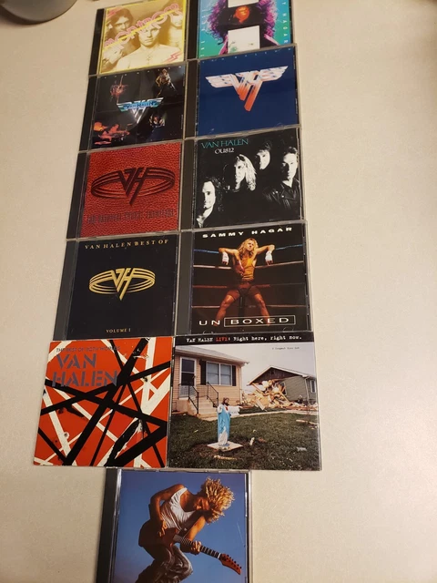 11 CD LOT/ Van Halen, Sammy Hagar, Montrose/ 13 Discs EUR 44,17 - PicClick DE