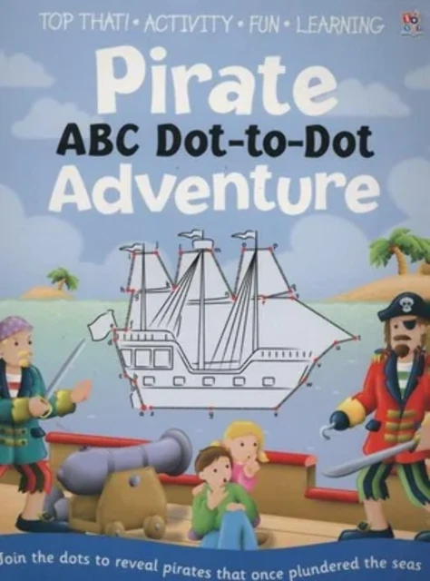 PIRATE ABC DOT to Dot Adventure Kids Children Educational Learning ...