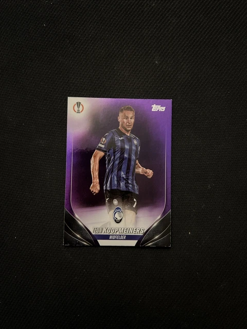 2023-24 TOPPS UCC Ammiraglia Atalanta Bergamo Teun Koopmeiners/299 EUR ...