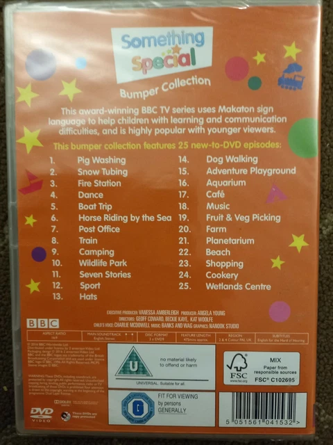 SOMETHING SPECIAL BUMPER Collection Dvd Sealed 3 Disc Set £12.99 ...