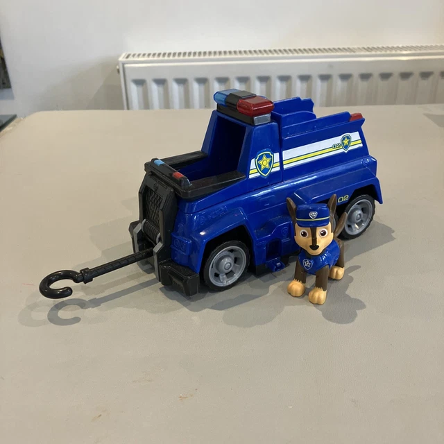 PAW PATROL ULTIMATE Chase Police Cruiser Truck Lorry & Chase Figure ...