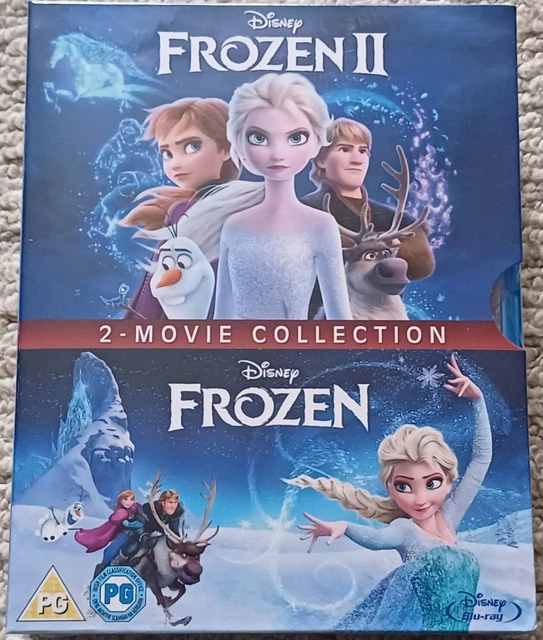 FROZEN + FROZEN 2 Blu-Ray 2 Movie Collection Boxset Disney New & Sealed ...