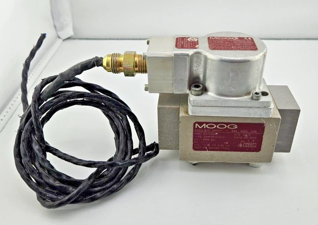 MOOG G771K200 FLOW Control Servo Valve (Fast Shipping) £800.14 ...
