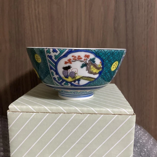 KUTANI WARE Dragon Ball Akira Toriyama Rice Bowl Goku Anime Sazae-San £ ...