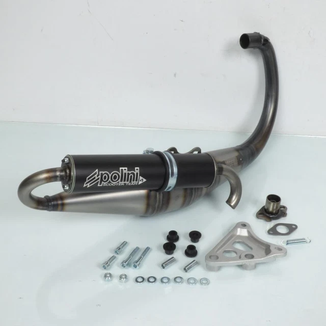 POT D'ÉCHAPPEMENT DE détente Polini Team 4 pour scooter MBK 50 Booster ...