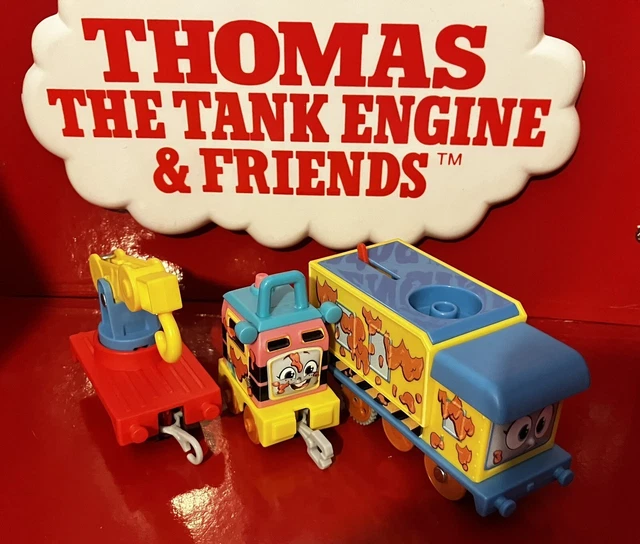ALL ENGINES GO! CARLY Muddy Fix ‘Em up! Train Trackmaster Thomas ...