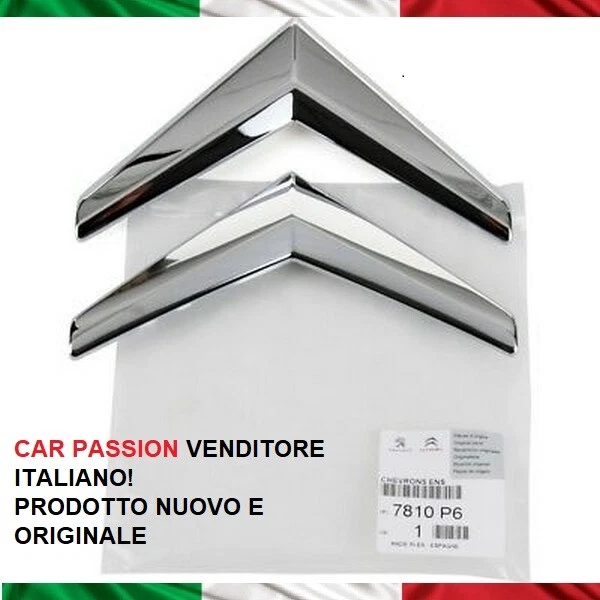 LOGO ARMOIRIE POUR CITROEN C3 II Original Grille Avant Chrome Front ...