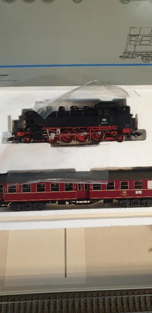 MÄRKLIN 26508 H0 Zugpackung / Nahverkehr mit Dampflok BR 86 der DB EUR ...