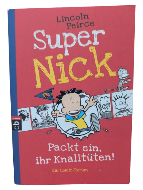 BIG NATE PACKT Ein Lincoln Peirce Comic Roman Taschenbuch cbj EUR 4,95 ...