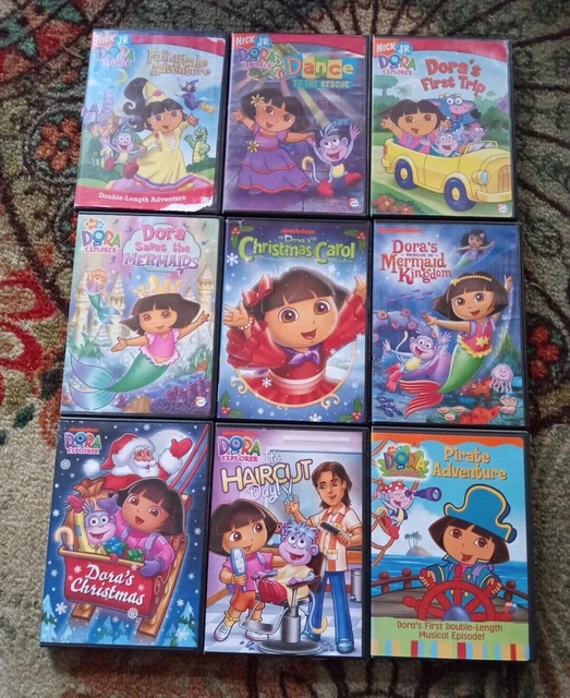 Nickelodeon Dora The Explorer Dvd Lot Of 10 Nick Jr Mermaids Dance