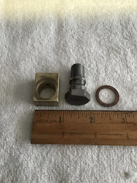 ZENITH CARBURETOR CHRIS Craft Model M series Inboard inlet Filter Plug ...