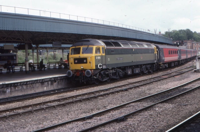 ORIGINAL 35MM BRITISH Railway B.r Slide - Class 47 47851 At Bristol Tm ...
