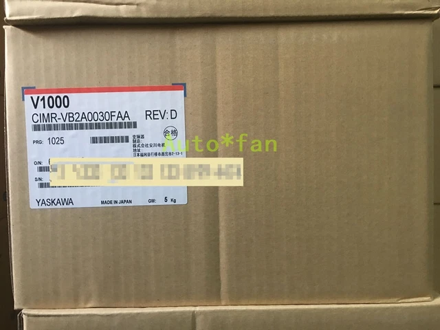 INVERTER V1000 CIMR-VB2A0030FAA 5.5kw/7.5KW three-phase 200V #A7 £1,014 ...