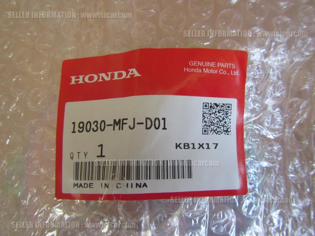 HONDA CBR600RR 07-23 MOTOR ASSY., VENTILADOR 19030-MFJ-D01 motor ventilador eléctrico EUR 192,63 ...