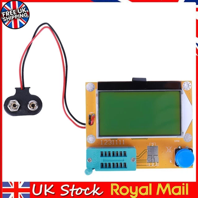 LCR-T4 DIODE TRIODE Capacitor Resistor Test Meter High Precision MOS ...