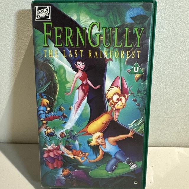 FERN GULLY THE Last Rainforest (VHS, 1992) £6.00 - PicClick UK