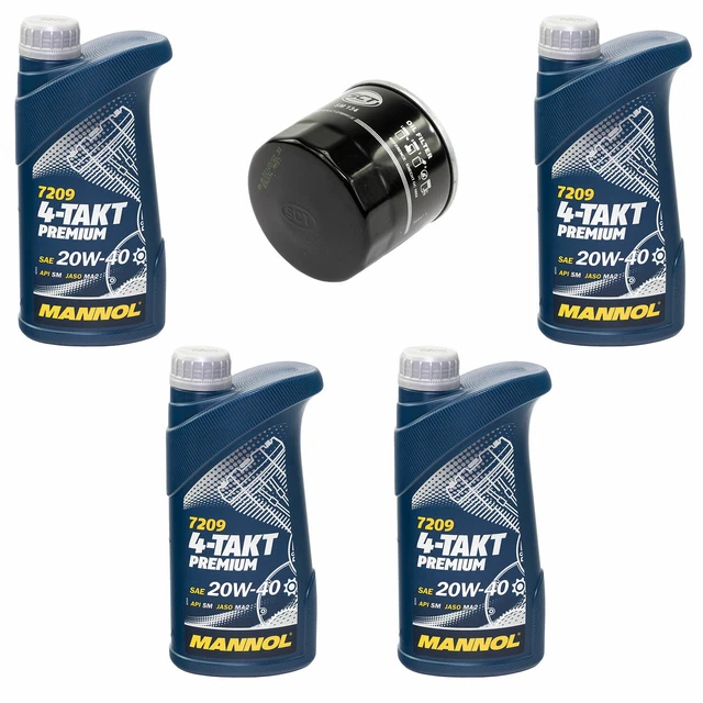 HUILE MOTEUR KIT 20W40 4 Litre Filtre à SM134 pour Yamaha FZ1 FZR GTS ...