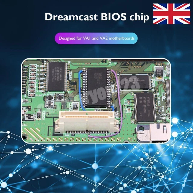 CHIP BIOS REPLACE MX29LV160TMC-90 Bootloader per Dreamcast VA1 VA2 Motherboad * EUR 9,89 ...